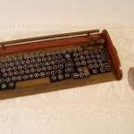 Antique Looking Computer Keyboard - Mouse With Victorian Styling ...