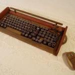 Antique Looking Computer Keyboard - Mouse With Victorian Styling ...