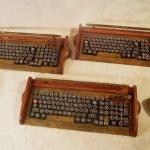 Antique Looking Computer Keyboard - Mouse With Victorian Styling ...
