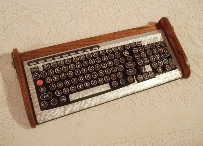 Keyboard Mouse Combo - Antique Looking Victorian Styling - Steampunk ...