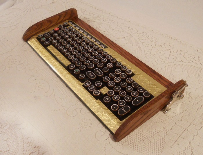 Keyboard Mouse Combo - Antique Looking Victorian Styling - Steampunk ...