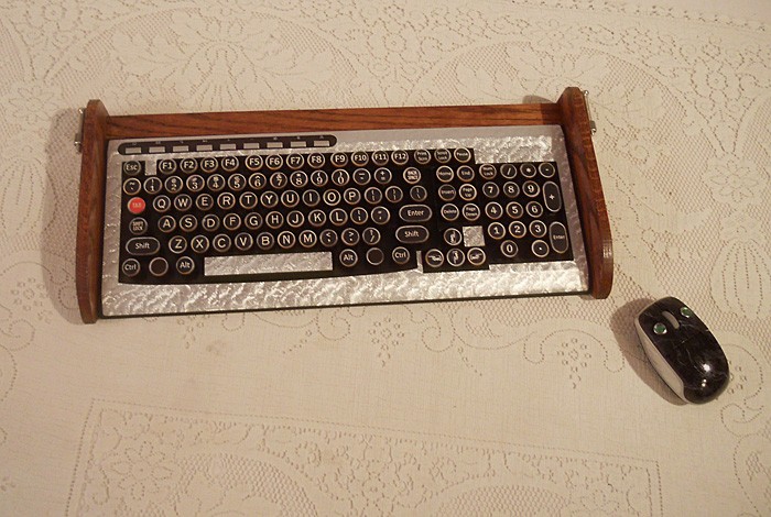 Keyboard Mouse Combo - Antique Looking Victorian Styling - Steampunk ...